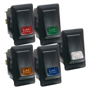 SPST On/Off Dependent Pilot Rocker Switch – Cole Hersee