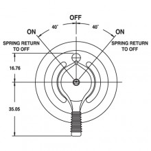 Diesel Ignition Switch 3 Pos Glow/Off/Glow – Cole Hersee